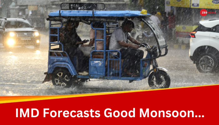 Good Monsoon Forecast For India As IMD Predicts Above Average Rainfall ...