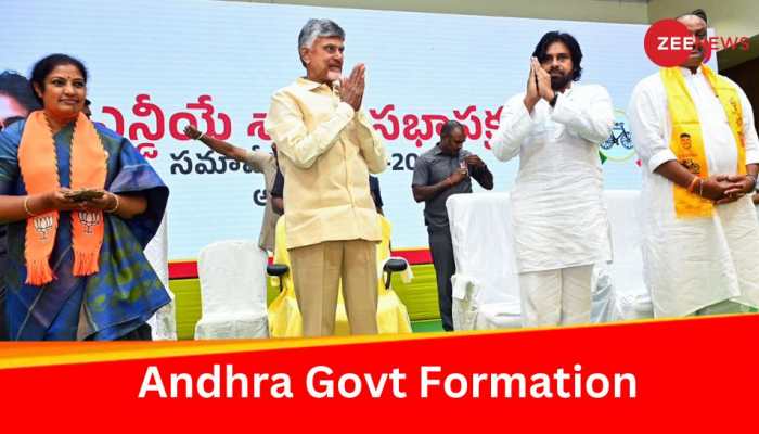 Andhra Pradesh Govt Formation: Chandrababu Naidu Takes Oath As CM For Fourth-Time; Pawan Kalyan ...