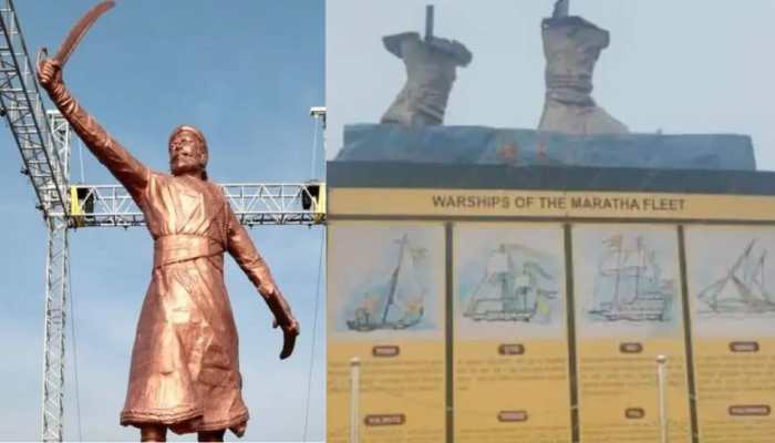 35-Foot Tall Statue Of Shivaji Maharaj Inaugurated By PM Modi Collapses ...