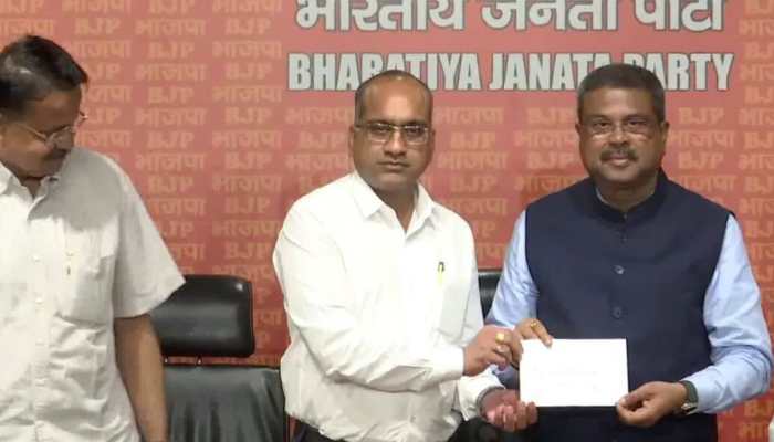 Rajya Sabha Member From BJD Sujit Kumar Steps Down, Joins BJP | India ...