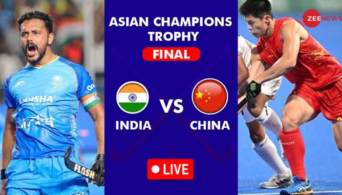IND (1) vs China (0) | India vs China Hockey Final Highlights: India ...