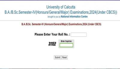 Calcutta University B.A, B.Sc Result 2024 Released At wbresults.nic.in- Check Direct Link, Steps ...
