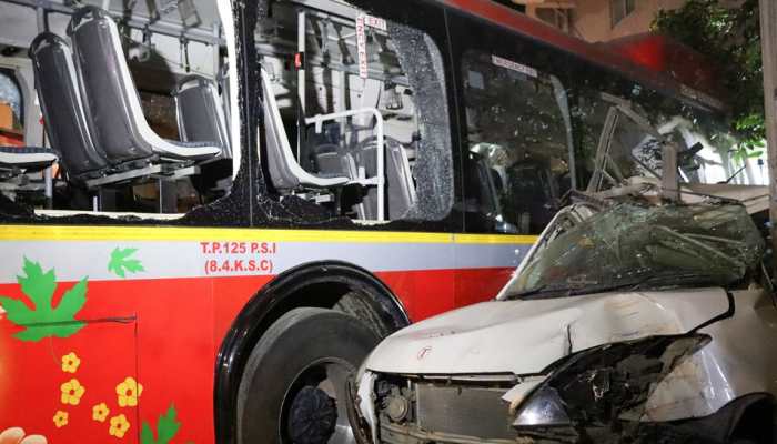 Kurla BEST Bus Crash: On-Board Camera Footage Shows Driver Collected ... Kurla BEST Bus Crash: On-Board Camera Footage Shows Driver Collected ...