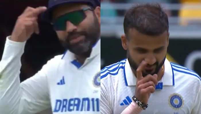 Angry Rohit Sharma Shouts At Akash Deep After Poor Show At Gabba ...