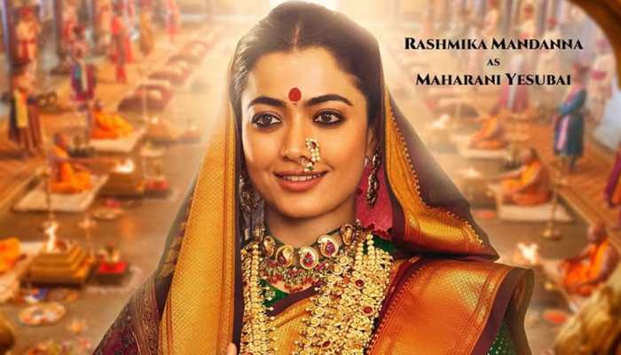 Rashmika Mandanna Exudes Royal Look As Maharani Yesubai In Her First ...