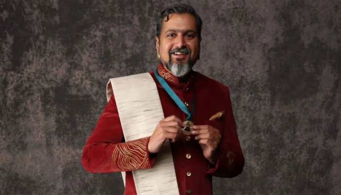 Ricky Kej Walks Grammy Awards 2025 Red Carpet In Stunning Outfit ...