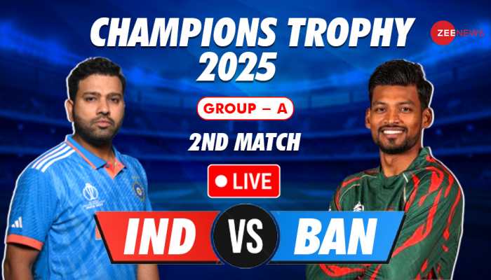 IND VS BAN CT-2025 Highlights: Shubman Gill, Md Shami Star As India Beat Bangladesh By 6 Wickets ...