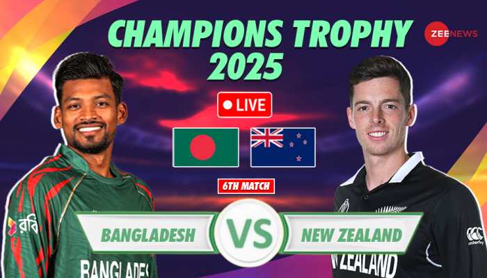 NZ Vs BAN Highlights, CT-2025: Rachin Ravindra Slams Century As New ...