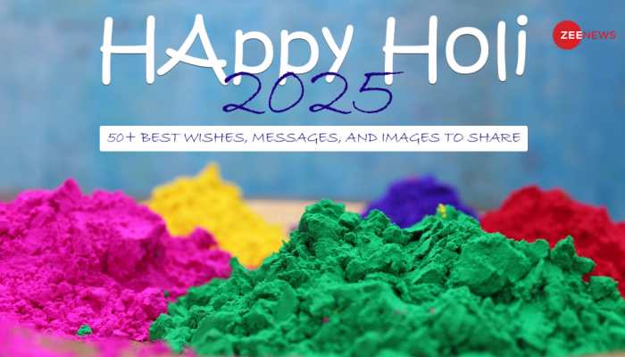 Happy Holi 2025: Share These 50+ Best Wishes, Greetings, WhatsApp ...