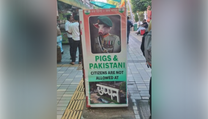 ‘Pakistanis Not Allowed’: Poster Comes Up In MP’s Indore After Pahalgam Attack | India News ...