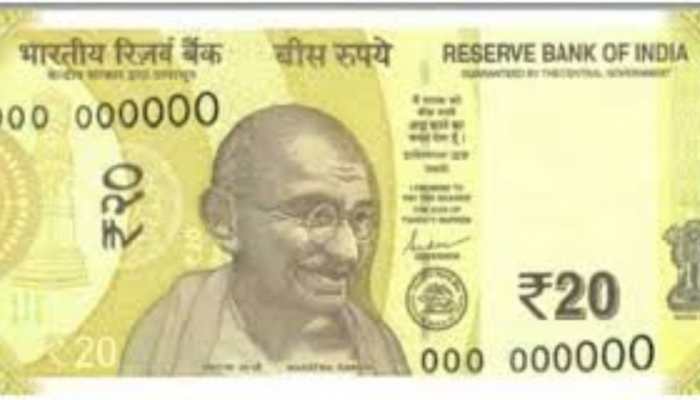 RBI To Issue Rs 20 Notes With New Governor Sanjay Malhotra's Signature ...