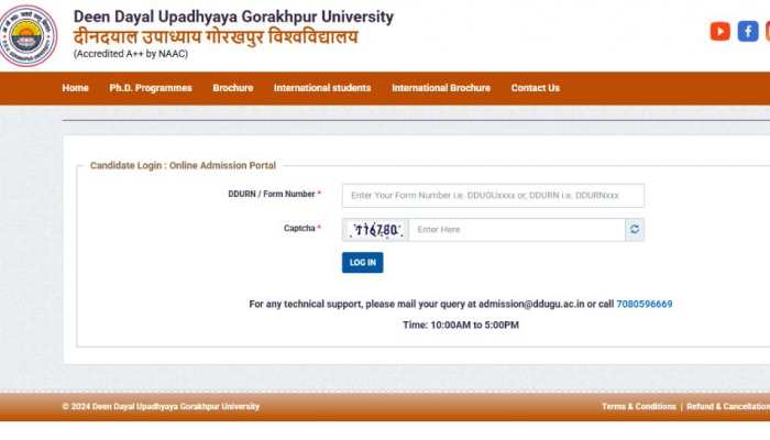 DDU Gorakhpur University Counselling 2025 Begins Today At ddugu ...