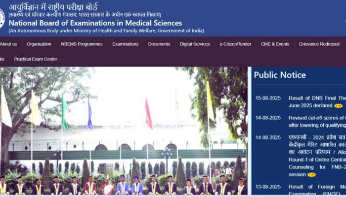 DNB Final Theory Exam Result 2025 Released At natboard.edu.in- Check ...