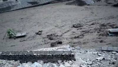 Multiple Flash Floods Hit HP's Mandi, Triggering Landslides, Damaging Houses | India News | Zee News