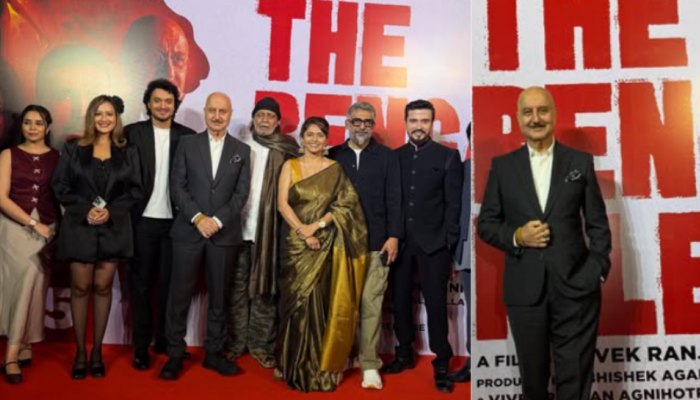 Anupam Kher, Mithun Chakraborty Attend Special Screening Of 'The Bengal Files' | Movies News ...