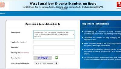 WBJEEB JENPAS UG Exam 2025: Registration Starts At wbjeeb.nic.in ...