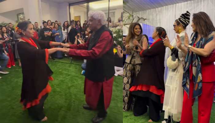 Shabana Azmi Grooves To 'Pretty Little Baby' With Javed Akhtar On Her ...