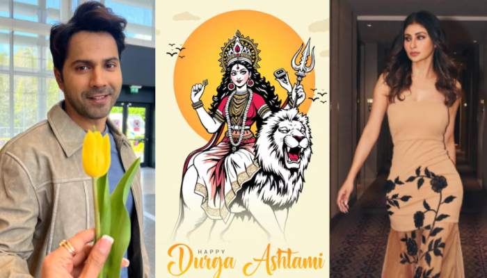 Happy Durga Ashtami 2025: Mouni Roy, Varun Dhawan And Other Celebs ...