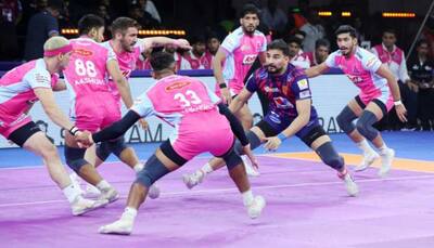 PKL 12: Ashu, Sandeep Shine As Dabang Delhi Compete Double Over Jaipur ...