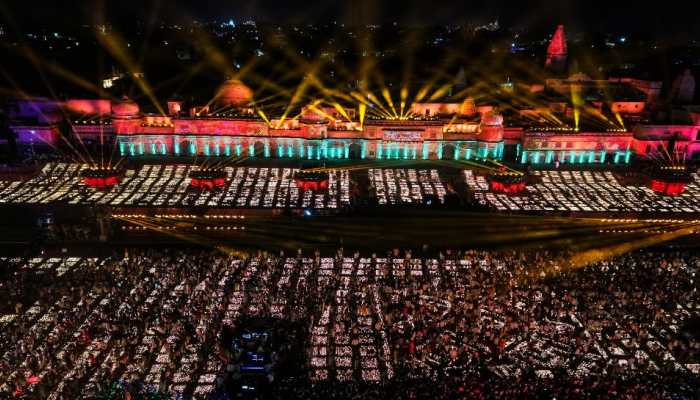 Unbelievable! 26 Lakh Diyas Light Up Ayodhya On Diwali 2025, Two ...