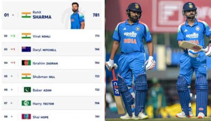 Updated ICC ODI Rankings Released: Rohit Sharma Vs Virat Kohli For No.1 ...