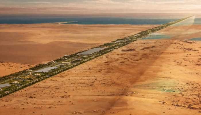 Inside Saudi Arabia’s ‘The Line’: 16,000 Deep Piles Laid, 2.4 km Built ...