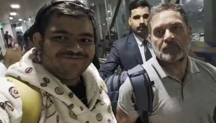 LoP Rahul Gandhi's Fan Moment At Vietnam Airport, Man Runs Into ...