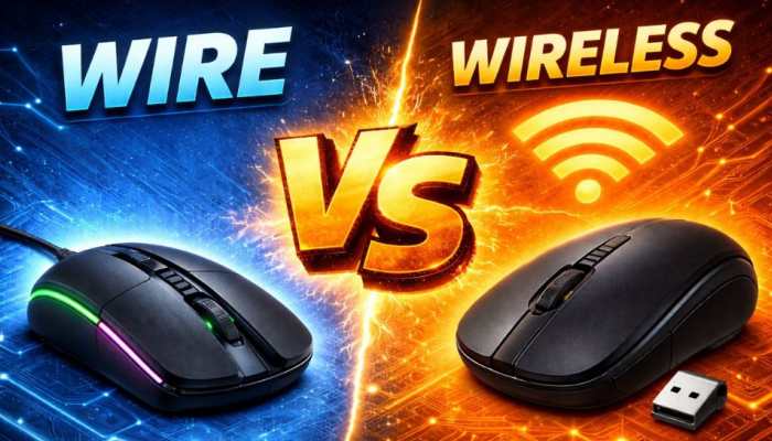 Wire vs Wireless mouse: Which is faster and better for work and gaming ...