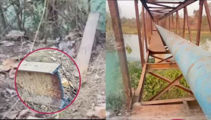 60-foot bridge stolen overnight: Scrap mafia heist of 30-ton iron ...