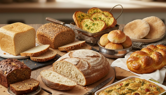 Popular Types of Bread Used Across Everyday Meals | Top Deals News ...