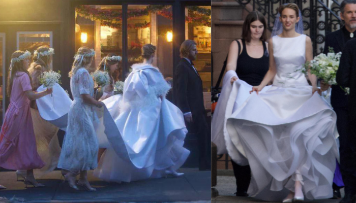 Stranger Things star Maya Hawke marries singer Christian Lee Hutson in ...