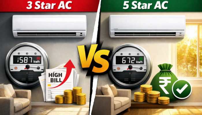 3 Star vs 5 Star AC: Which one saves more electricity? Check price ...