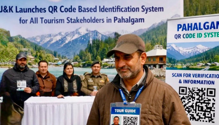 J&K introduces QR code-based ID system to boost tourist safety in ...